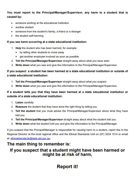 MacGregor State School P&C Volunteer Register